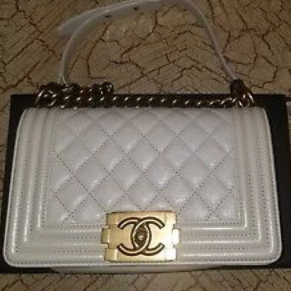 CHANEL | Bags | Chanel Purse White | Poshmark
